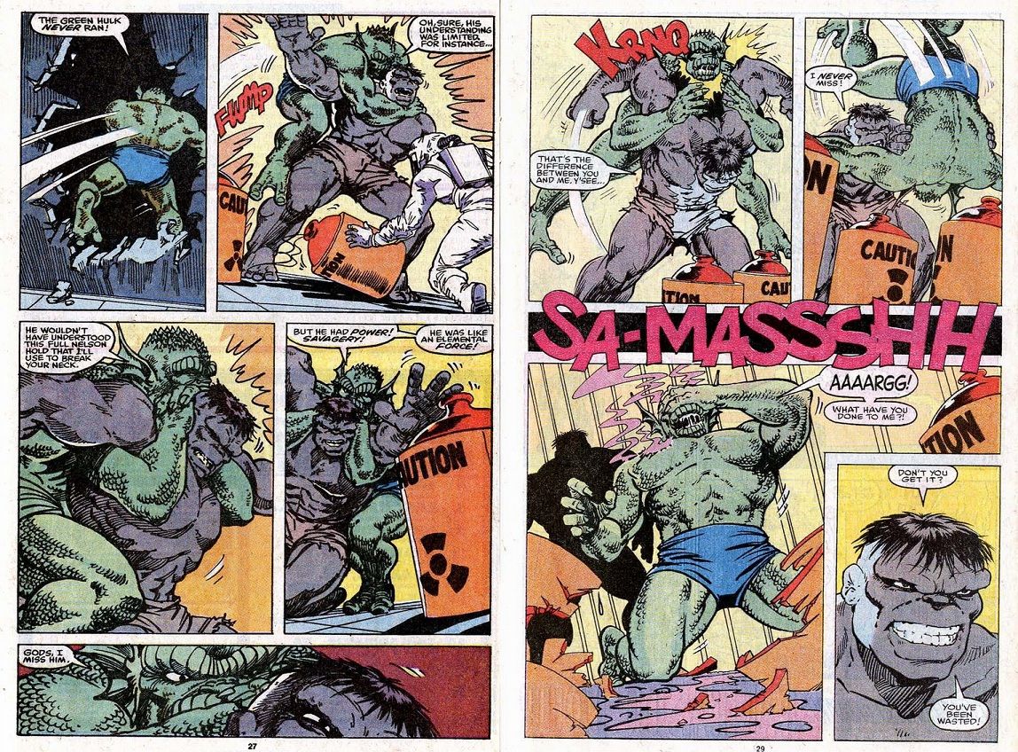 Maestro and Gray Hulk vs Juggernaut and Abomination - Battles - Comic Vine